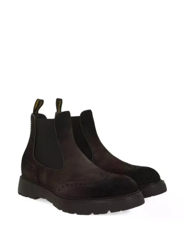 DOUCAL'S Brogue Chelsea Boots