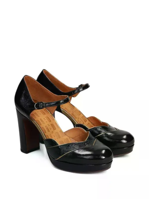Chie Mihara Uyako Patent-finish Platform Pumps