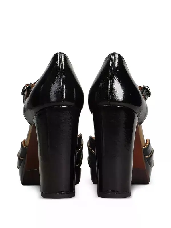 Chie Mihara Uyako Patent-finish Platform Pumps