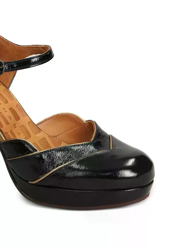 Chie Mihara Uyako Patent-finish Platform Pumps
