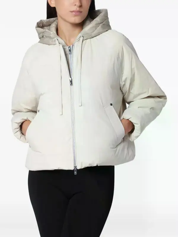 Moose Knuckles Tegan Hooded Bomber Jacket