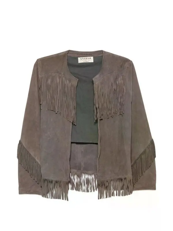 A.N.G.E.L.O. VINTAGE CULT 2000s Fringe Suede Jacket