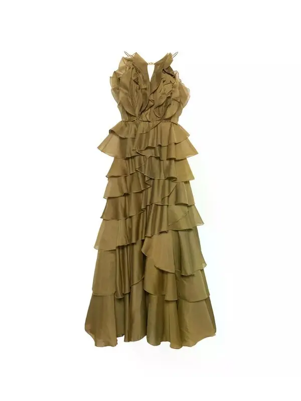 Aje Cleo Gown Dress