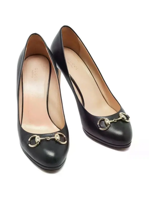 Gucci Horsebit Round-toe Pumps