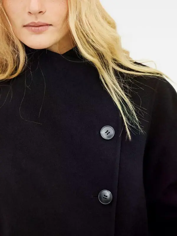 Ba&sh Kemelia Asymmetric Button-fastening Coat