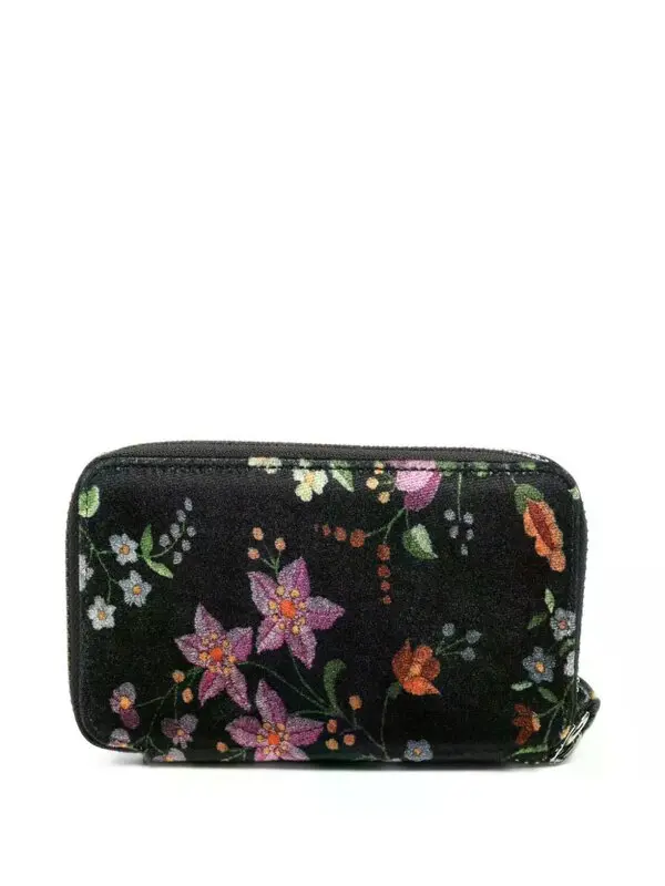VIVIENNE WESTWOOD Square Floral-print Coin Case