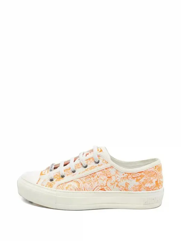 Dior Walk'n' Floral-jacquard Sneakers