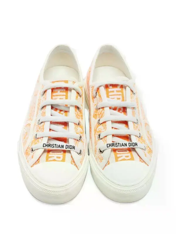 Dior Walk'n' Floral-jacquard Sneakers
