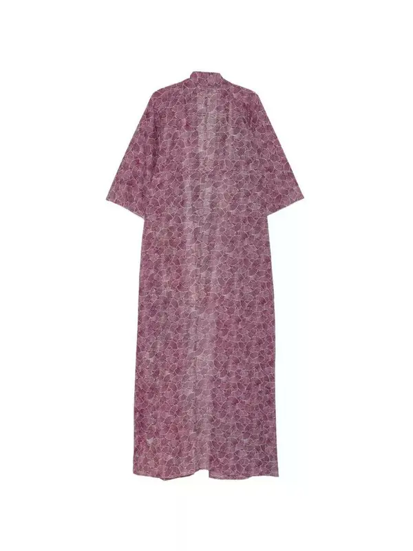 A.N.G.E.L.O. VINTAGE CULT 1970s Fan-print Kimono Dress
