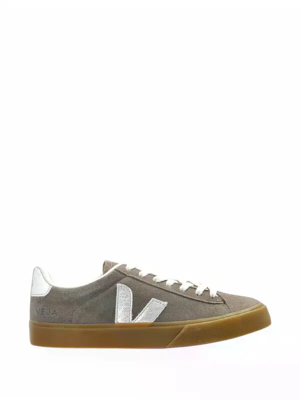VEJA Campo Suede Moonrock Silver Natural Sneakers - Brown