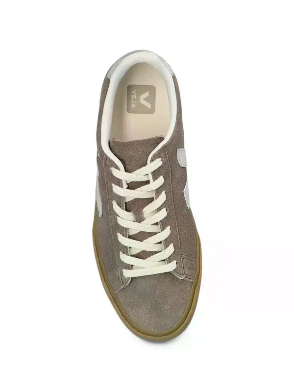 VEJA Campo Suede Moonrock Silver Natural Sneakers - Brown