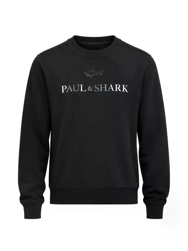 Paul & Shark Logo-print Long-sleeve Sweatshirt