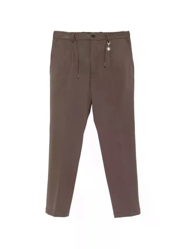 MANUEL RITZ Seoul Viscose Blend Twill Jersey Jogging Trousers