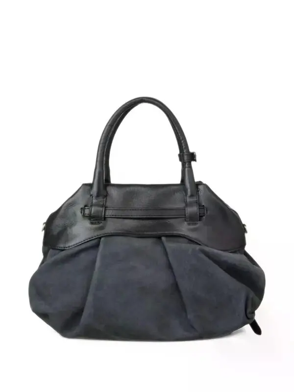 MARGESHERWOOD Buckled Layered Leather Tote Bag