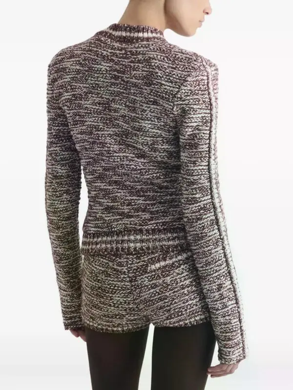 IRO PARIS Dunmore Marl-knit Jacket