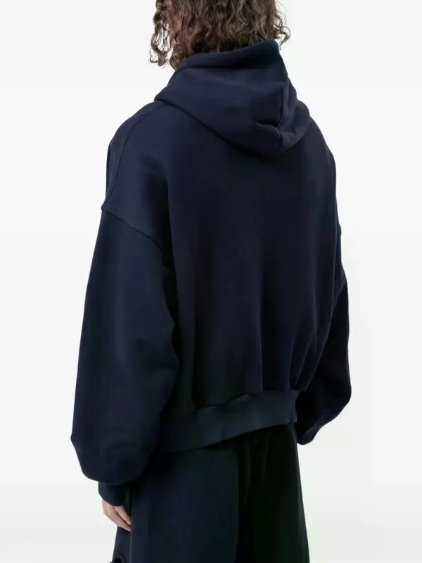 AVAVAV Logo-print Zip-up Hoodie