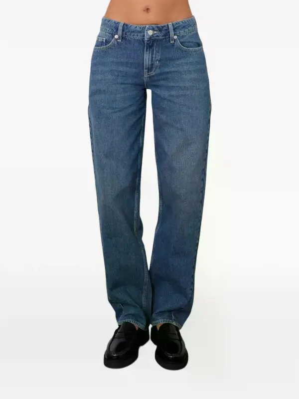 PEACHY DEN Joan Mid-rise Jeans