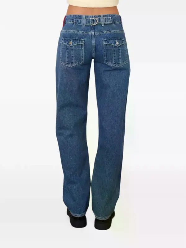 PEACHY DEN Joan Mid-rise Jeans