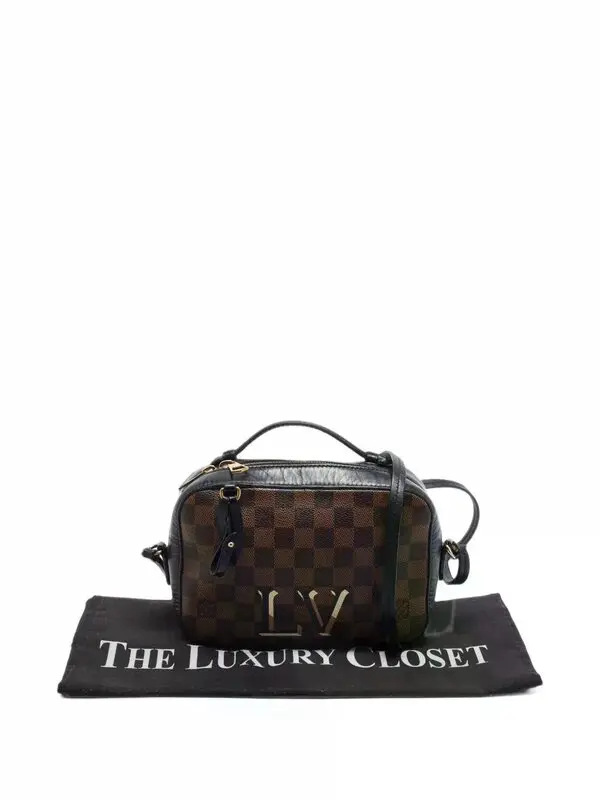 LOUIS VUITTON 2019 Santa Monica Damier Ebene Shoulder Bag