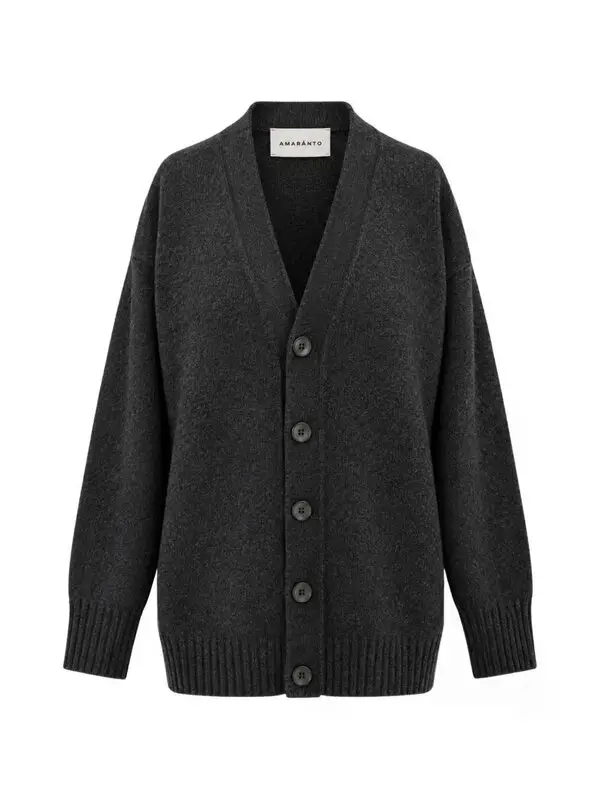 AMARANTO Button-up V-neck Cardigan
