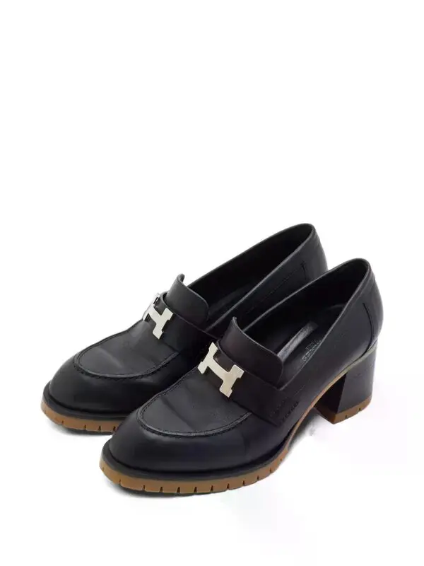Hermès Faubourg H Clasp Loafers