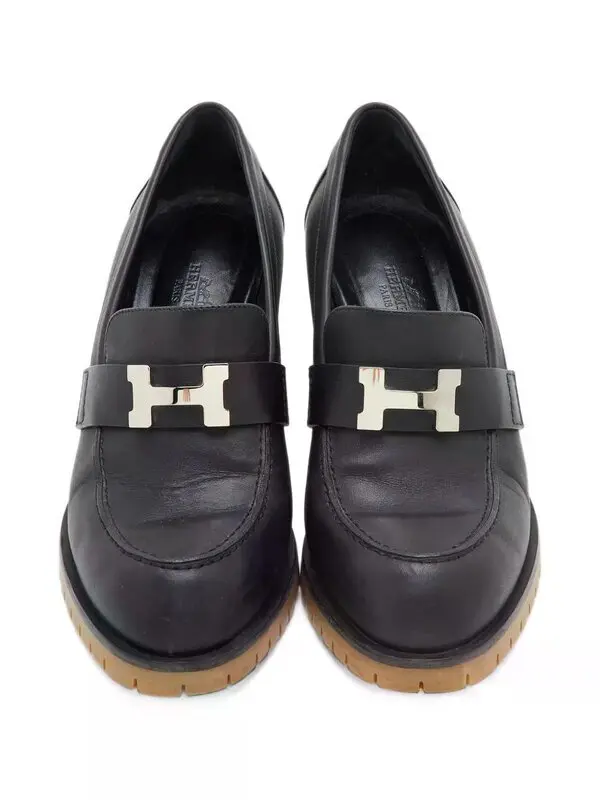 Hermès Faubourg H Clasp Loafers
