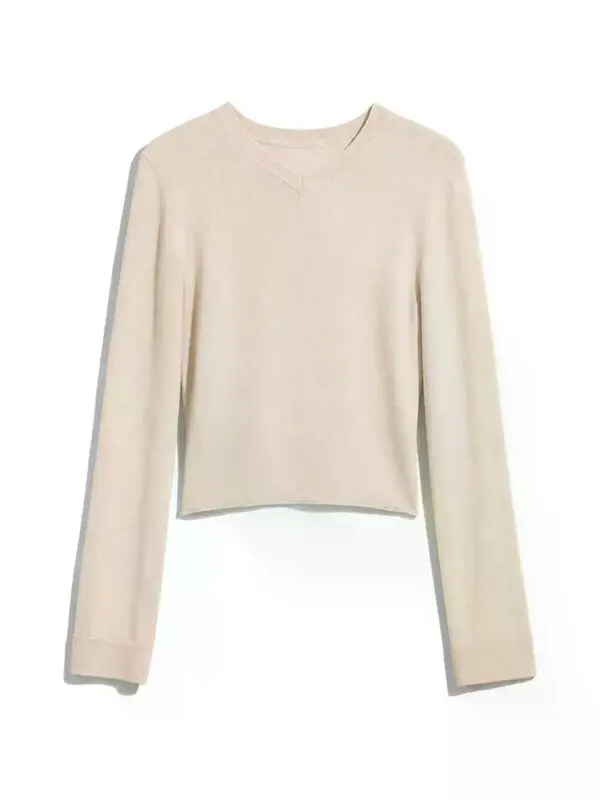 IRO PARIS Infini V-neck Sweater - Neutrals