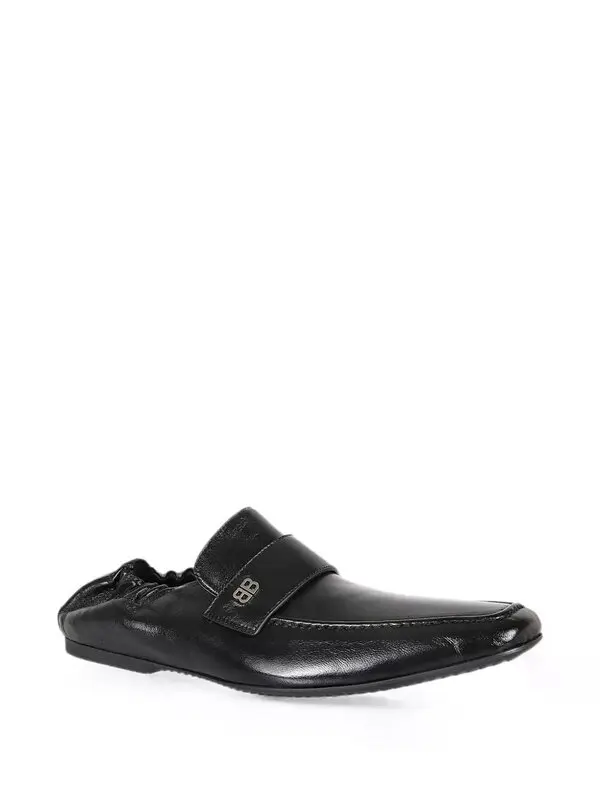 Balenciaga Palermo Bb Loafers - Black