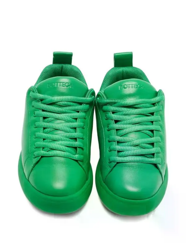 Bottega Veneta Pillow Lace-up Low-top Sneakers - Green