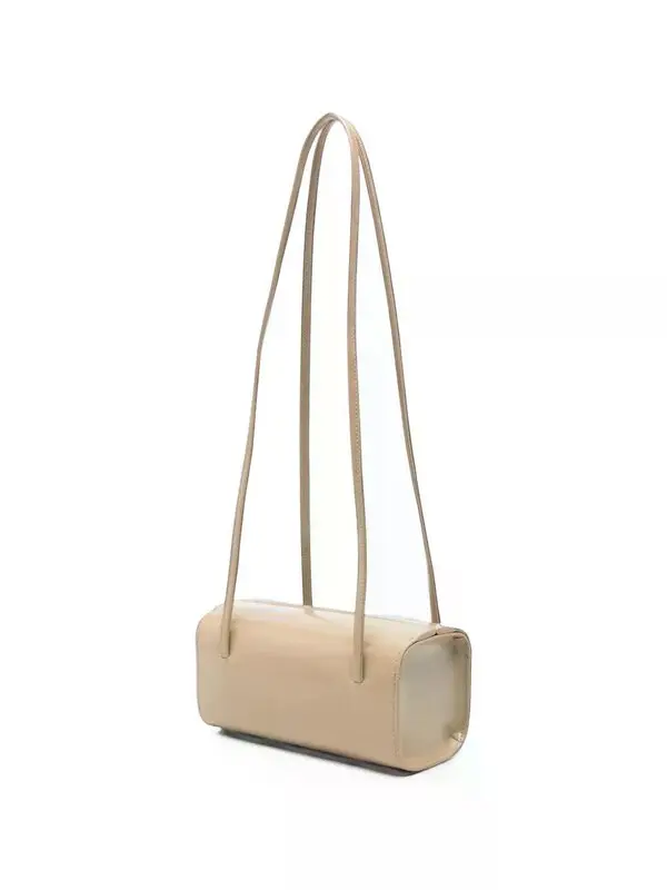 FANE Mini Mie Spazzolato Leather Shoulder Bag - Neutrals