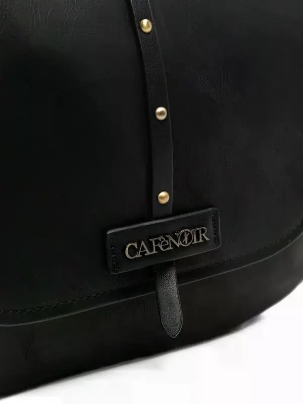 CAFÈNOIR Stud-embellished Braided-handle Shoulder Bag