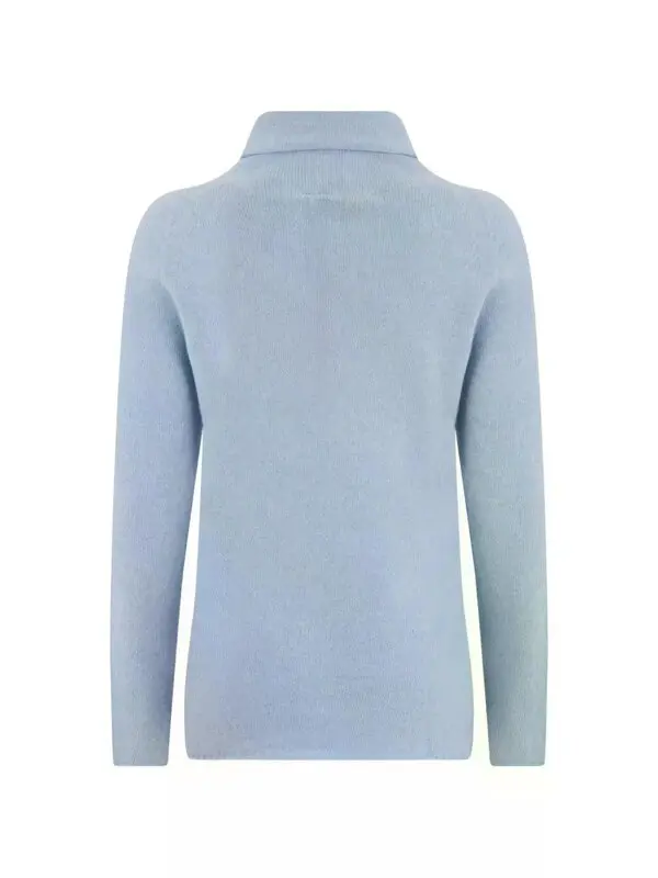 MOORER Roxy-pkt Roll-neck Raglan-sleeve Sweater