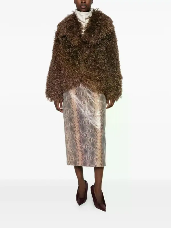 ZOE PARIS Long-sleeve Faux-fur Jacket