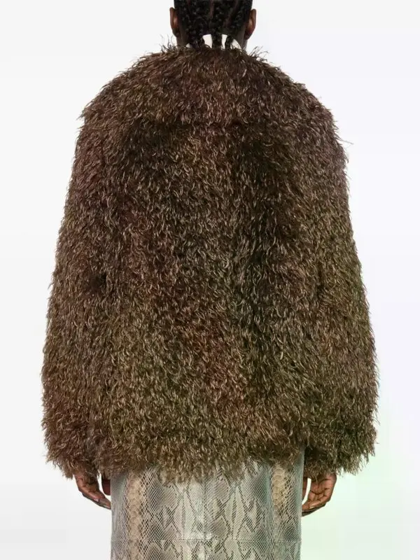 ZOE PARIS Long-sleeve Faux-fur Jacket