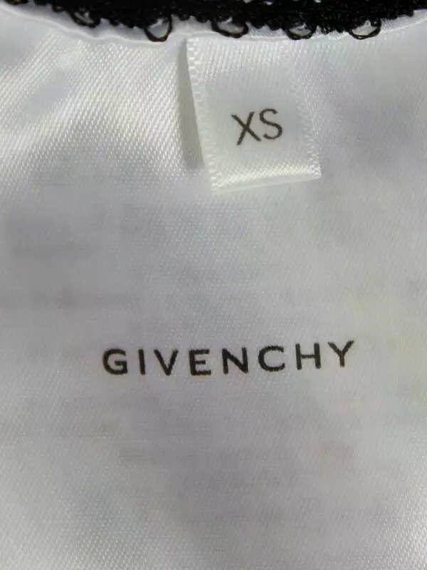 Givenchy Logo Jacquard Knit Crop Top