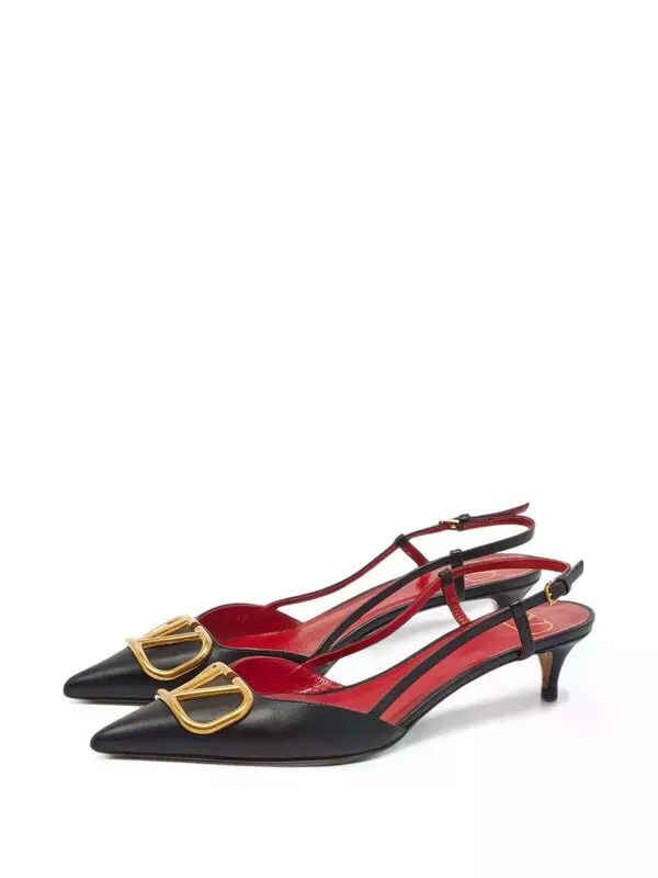 Valentino Garavani Vlogo Slingback Heeled Pumps