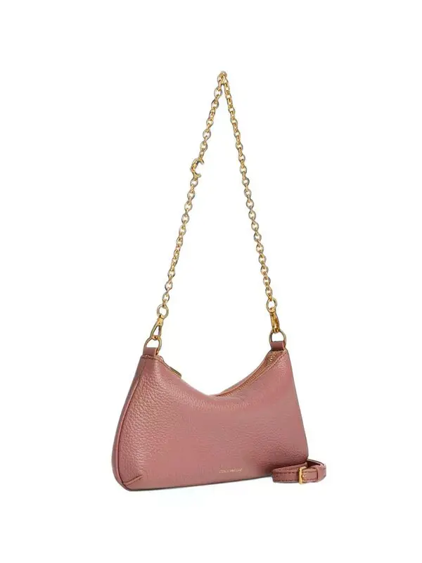 COCCINELLE Mini Grained Leather Shoulder Bag