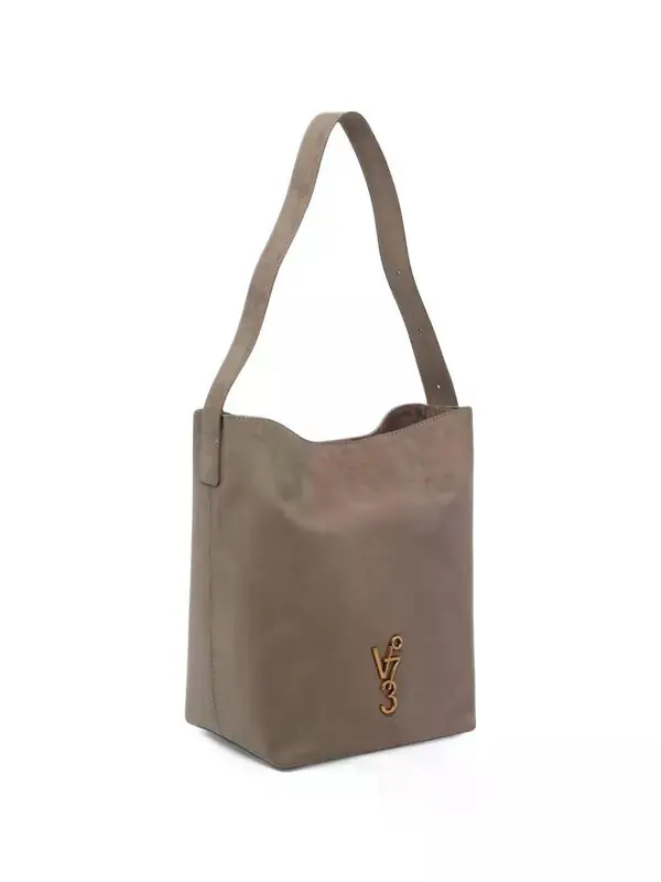 V°73 Azzurrite Logo-plaque Shoulder Bag