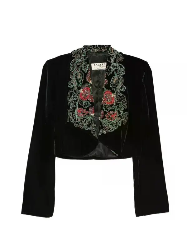 A.N.G.E.L.O. VINTAGE CULT 1980s Embroidered Velvet Jacket