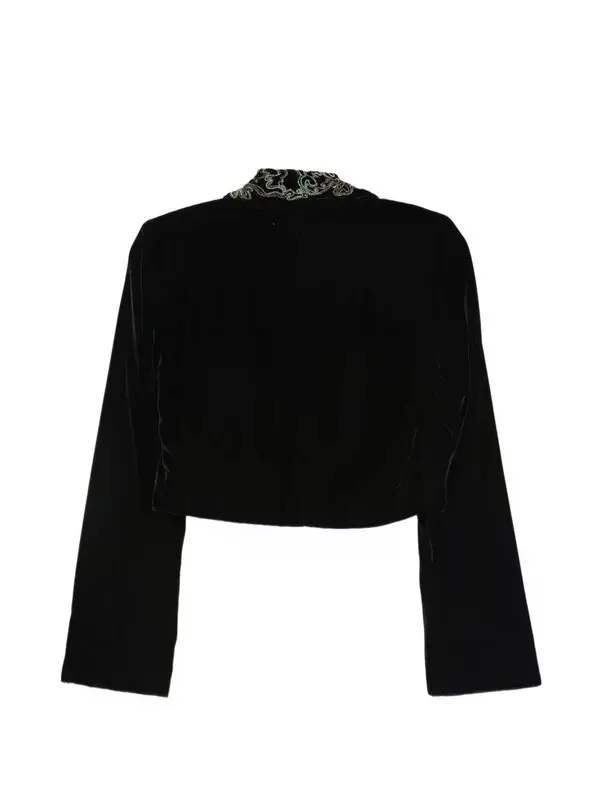 A.N.G.E.L.O. VINTAGE CULT 1980s Embroidered Velvet Jacket