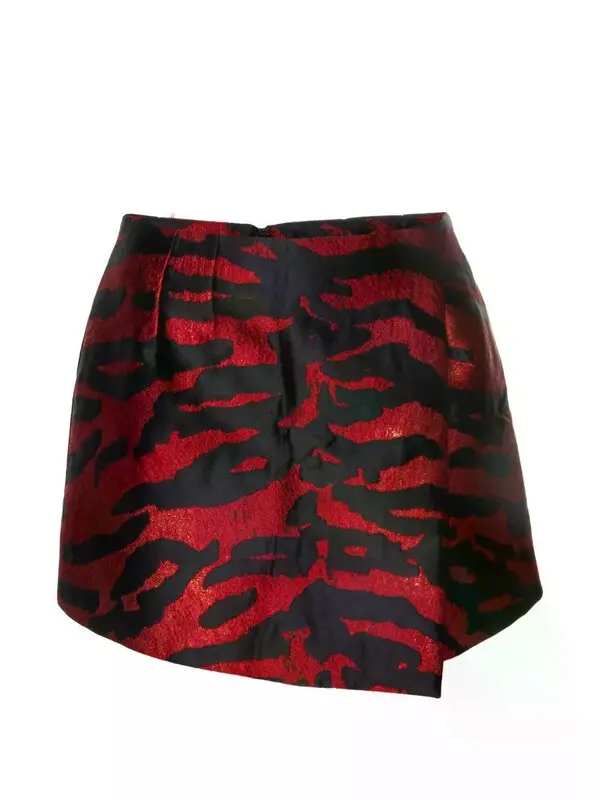 Dolce & Gabbana Animal-jacquard A-line Mini Skirts