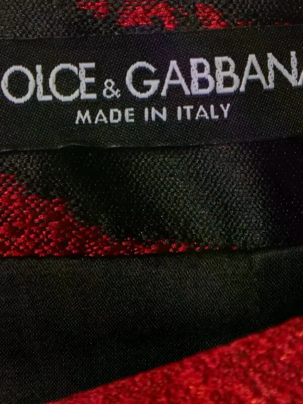 Dolce & Gabbana Animal-jacquard A-line Mini Skirts