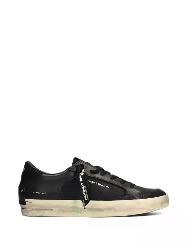 CRIME LONDON Sk8/deluxe Panelled Sneakers