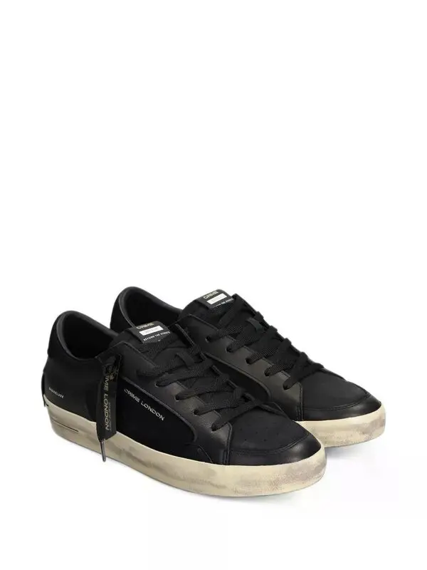 CRIME LONDON Sk8/deluxe Panelled Sneakers