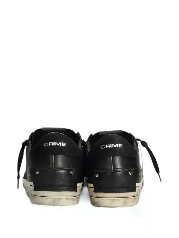 CRIME LONDON Sk8/deluxe Panelled Sneakers