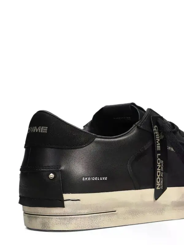CRIME LONDON Sk8/deluxe Panelled Sneakers