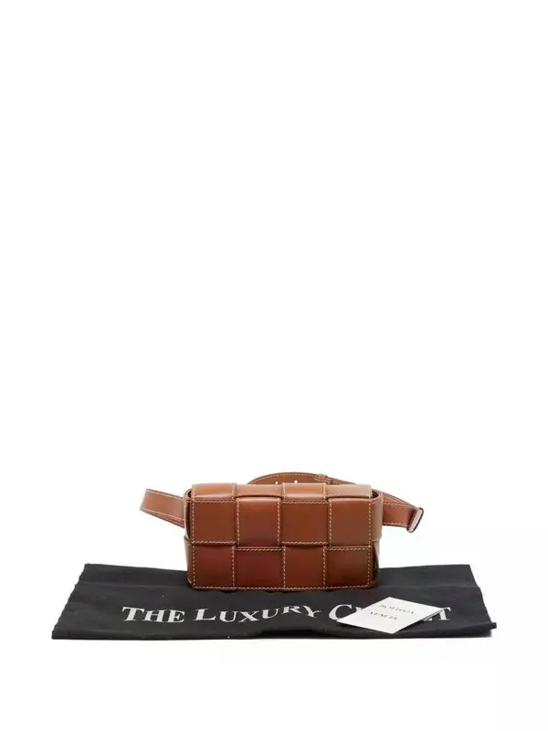 Bottega Veneta Mini Cassette Intrecciato Belt Bag