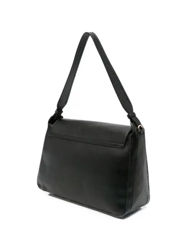 CAFÈNOIR Logo-plaque Foldover Shoulder Bag
