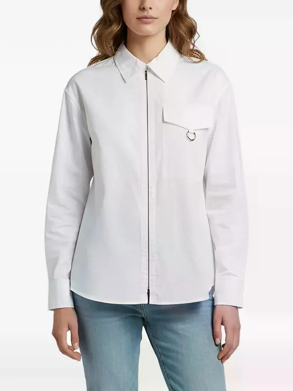 Hermès Zip-up Pocket Shirt Jacket