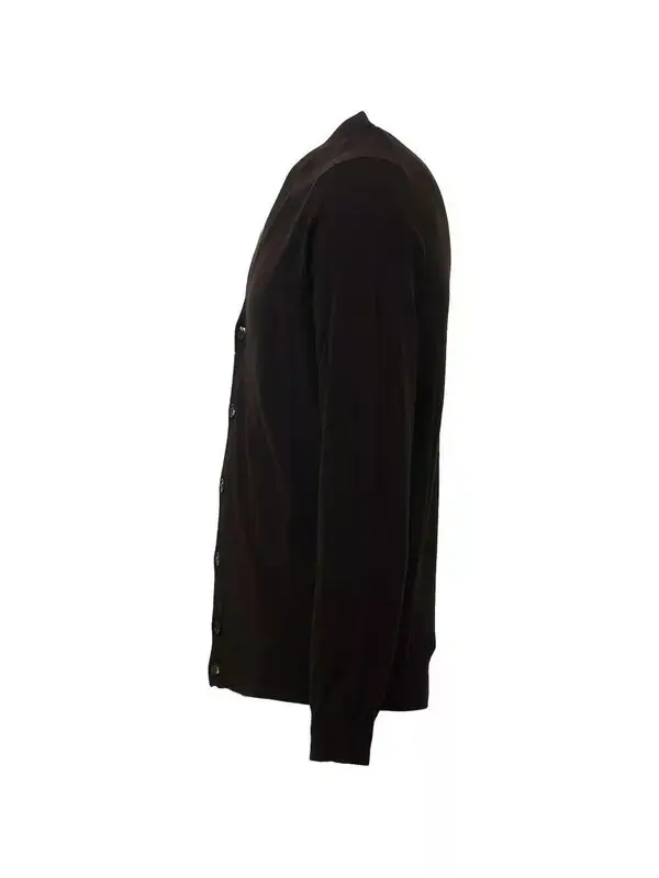 ZANONE Button-up V-neck Cardigan - Brown